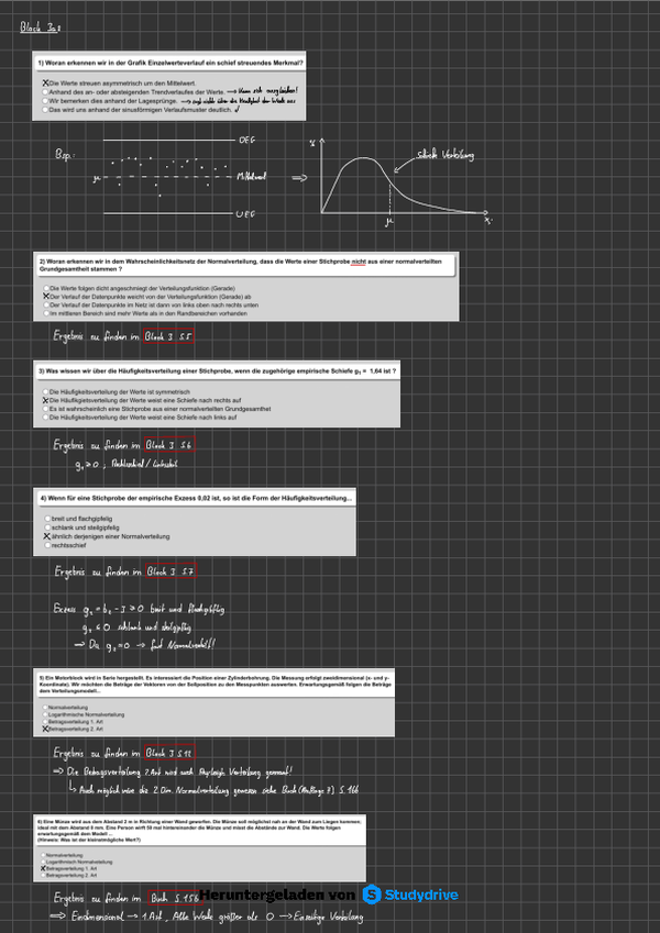 Document MC Aufgaben mit Erklärung Blo... - Download.