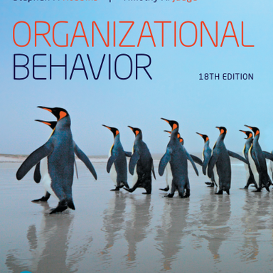Document Organizational Behavior by Stephen P. Robbins Timothy A. Judge ...