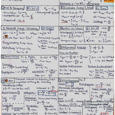 Document Physik Formelsammlung und Erklärung.pdf - Download
