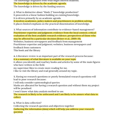 Document Self test MC Questions (with answers).pdf - Download