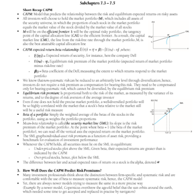 Dokument IAPM - CH7 Summary.pdf - Herunterladen